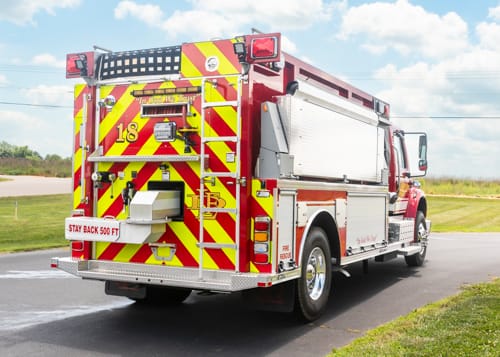 Leicester VFD Maverick w/ Commercial Chassis - C.W. Williams Fire Apparatus