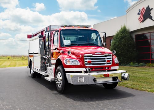 Leicester VFD Maverick w/ Commercial Chassis - C.W. Williams Fire Apparatus
